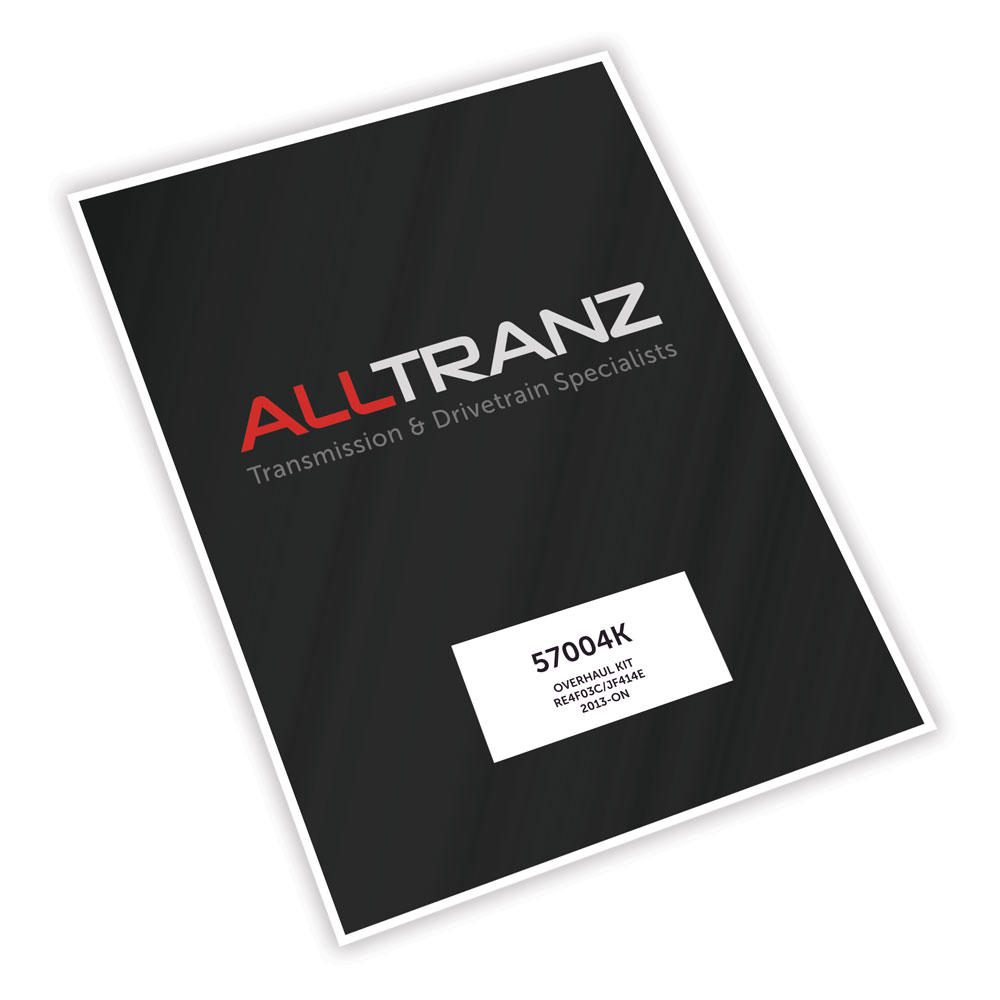 57004K - OVERHAUL KIT (RE4F03C/JF414E) 2012-ON | Transmissions